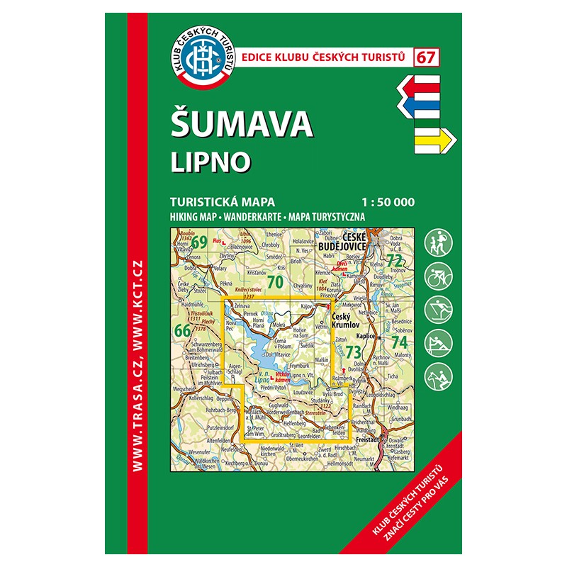 TURISTICKÁ MAPA ŠUMAVA-LIPNO