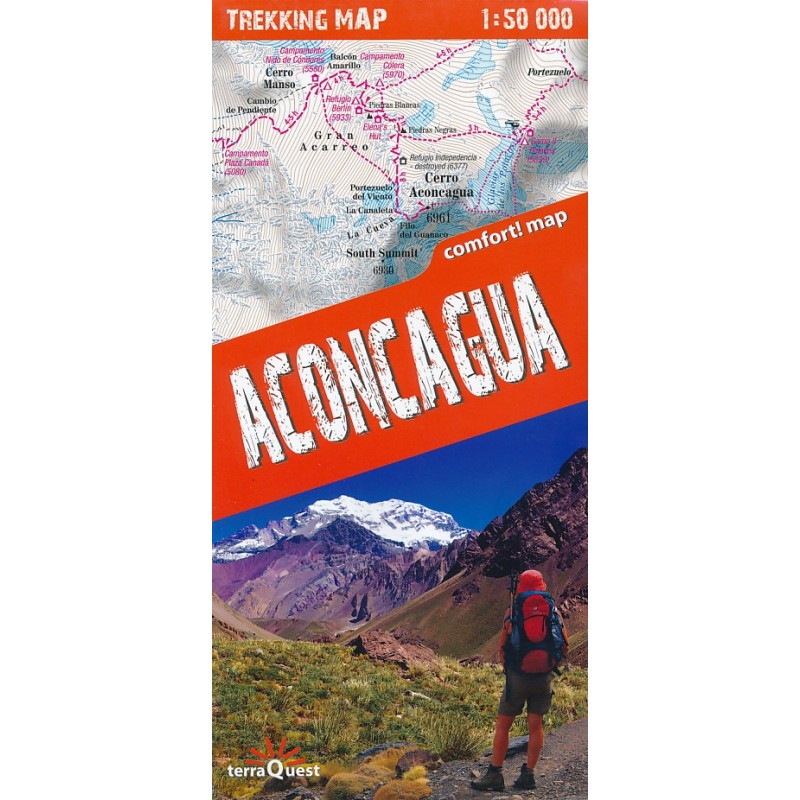 TURISTICKÁ MAPA ACONCAGUA