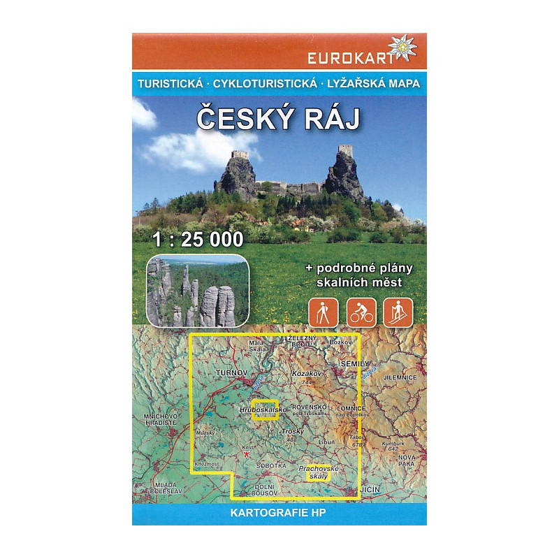 TURISTICKÁ MAPA ČESKÝ RÁJ
